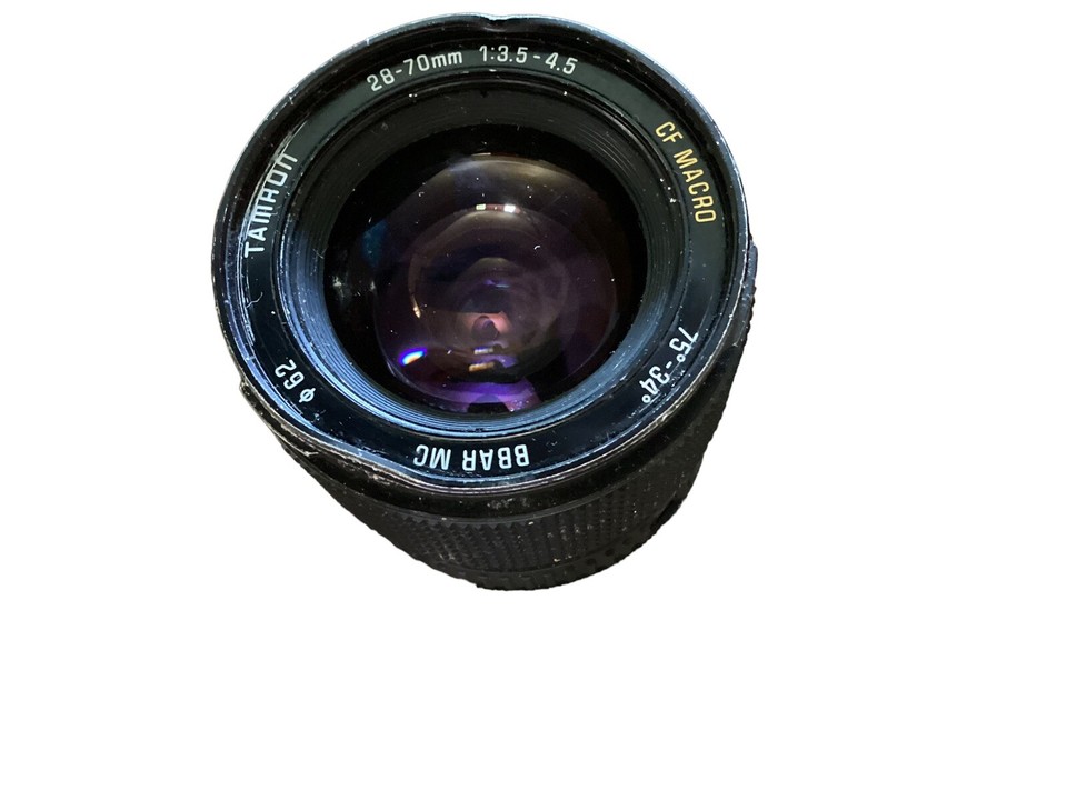 Tamron Japan 28- 70 mm 1:3.5-4.5 CF Macro BBAR MC Zoom Lens ...