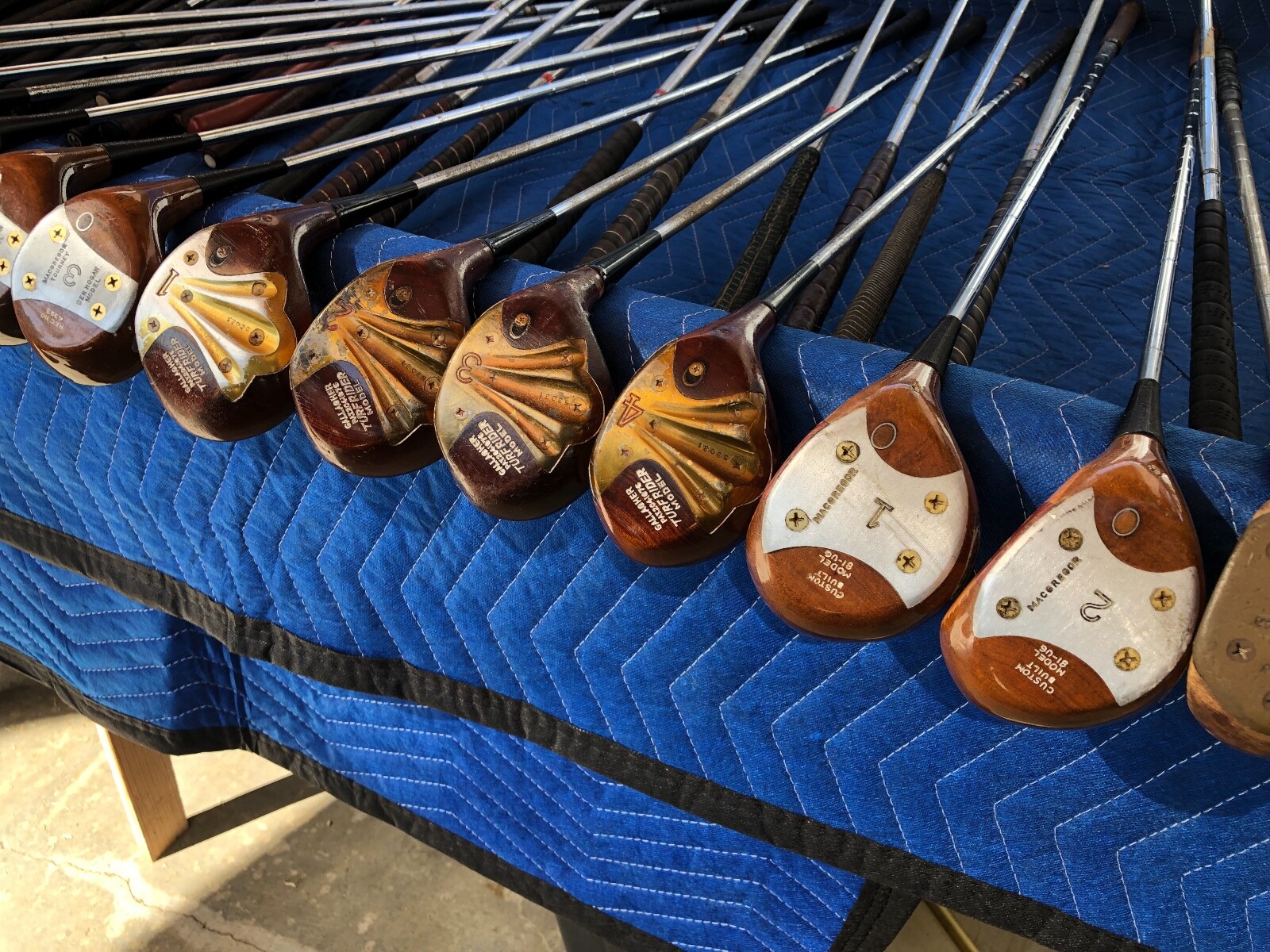 Golf Club Collection-MacGregor Persimmon Woods, Various Iron and Sets ...