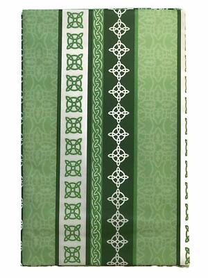 St Patricks Day Irish Celtic Knot Pattern Vinyl Flannel Tablecloth 60 ...