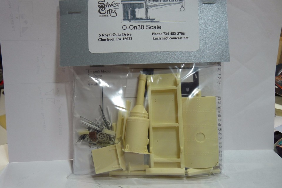 ON3/ON30 SILVER CITY MODELS LOGGING, KILGORE LOG LOADER KIT | eBay