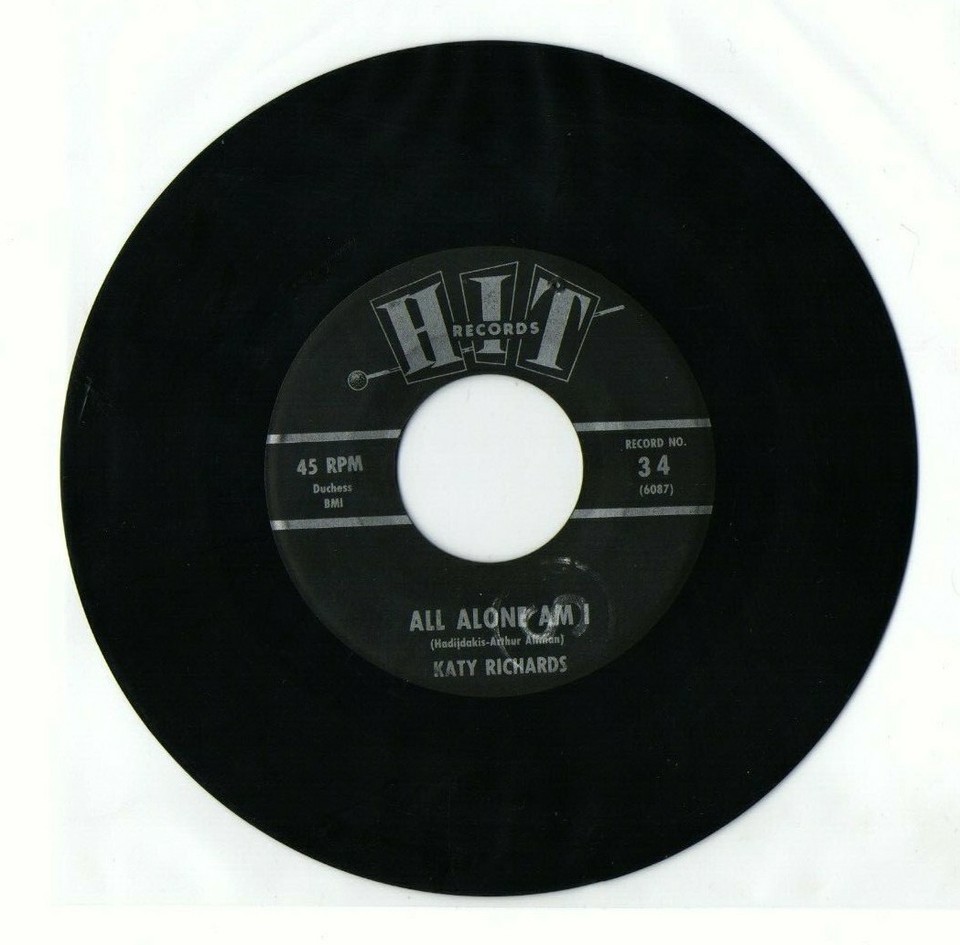 CONNIE SANDERS: HE THINKS I STILL CARE/ALL ALONE AM I, EX- 45RPM 7 ...