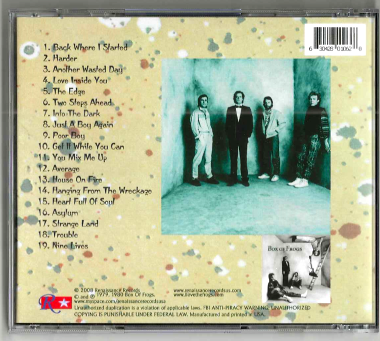 Box of Frogs/Strange Land by Box of Frogs (CD) Jeff Beck Rory Gallagher ...