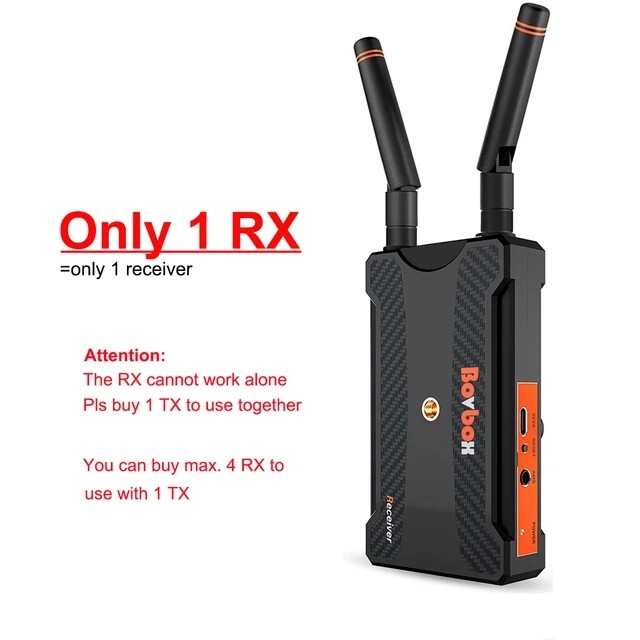 BOVBOX WL-900S 250m Wireless Video Transmission System Transmitter ...