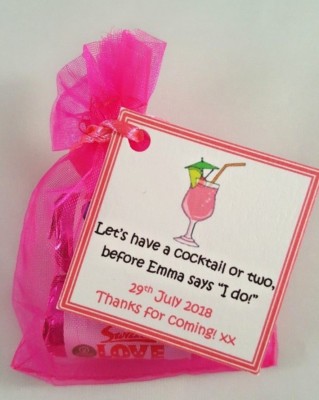 PERSONALISED HEN DO FAVOURS, HEN PARTY, HEN NIGHT - SWEET BAGS LOVE ...