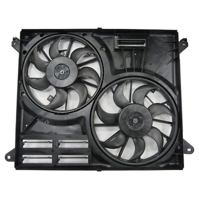Dual Radiator and Condenser Fan For 2015-2017 Ford Edge W/O TOW 2.0L L4 ...