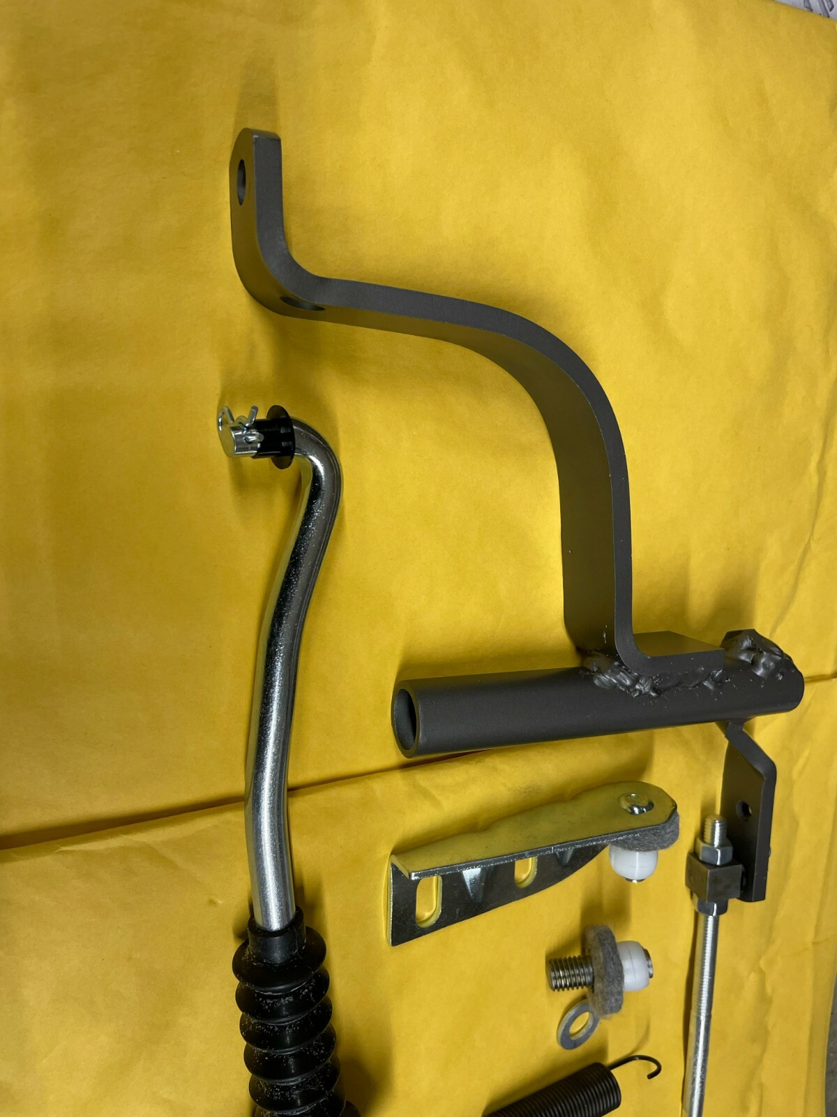 1967 FORD MUSTANG 289 HI PO H/P CLUTCH LINKAGE KIT WITH Z-BAR BRACKETS ...