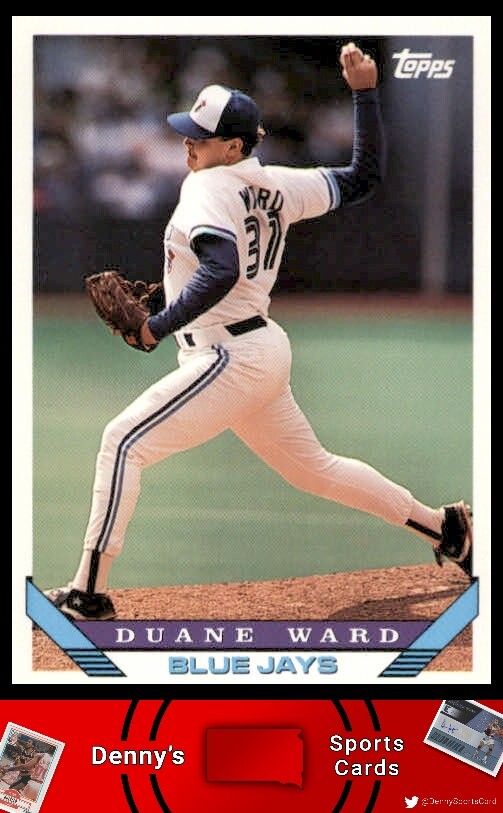 1993 Topps #260 Duane Ward Toronto Blue Jays Baseball Card | eBay