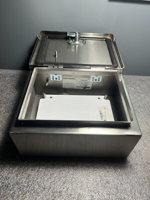 B-Line by Eaton 1084-SDSS4 TYPE 4X STAINLESS STEEL ENCLOSURE, 10X8X4 | eBay