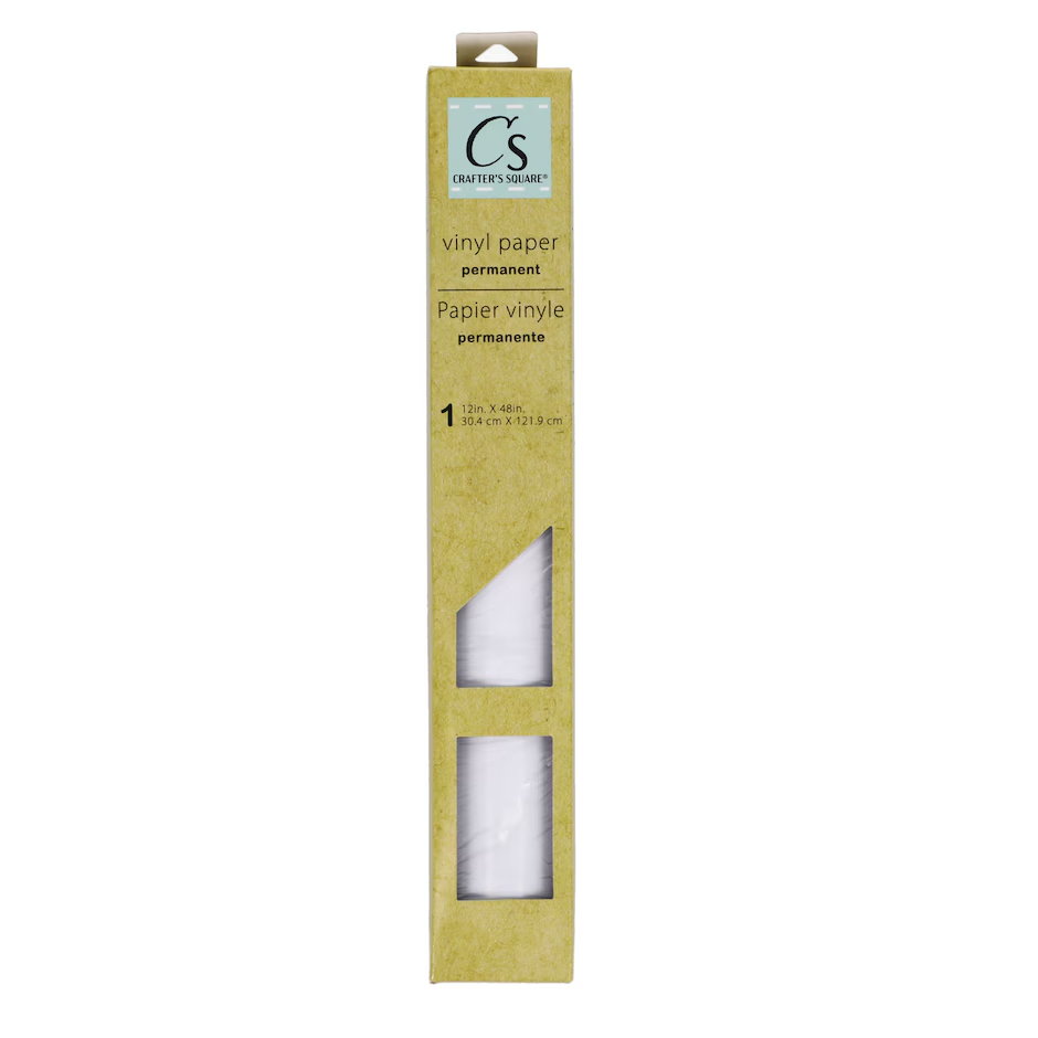Crafter's Square Permanent Vinyl Paper 12" x 48" - You Choose your ...
