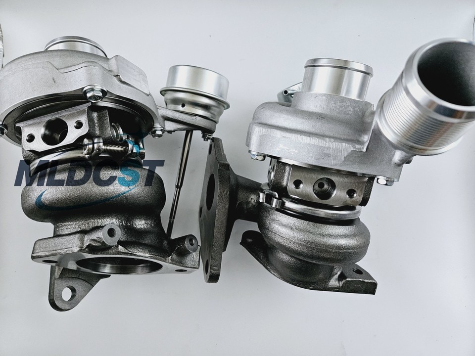 600HP Ford F-150 2.7L Stage 3 Turbo Upgrade 1 Set FL3E-6K682 FL3E-6C879 ...