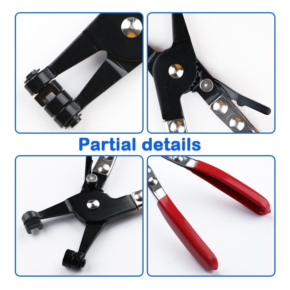 Hose Clamp Pliers Water Pipe Fuel Spring Bundle Removal Tool Pipe Clip ...