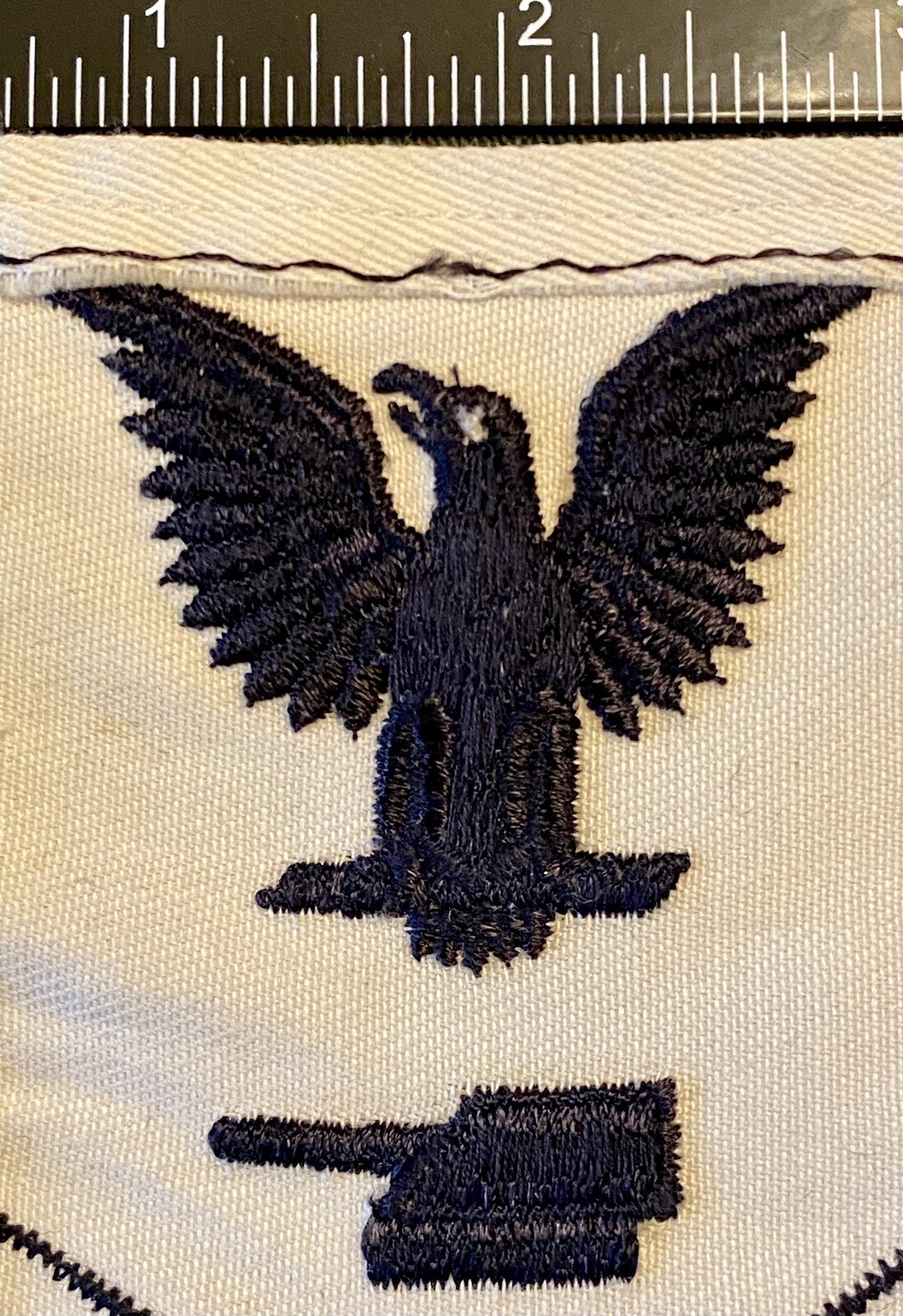 WWII undated US Navy Rate Turret Captain 1st Class Petty Officer Patch ...