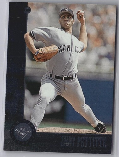 1996 Leaf New York Yankees Baseball Card #185 Andy Pettitte | eBay