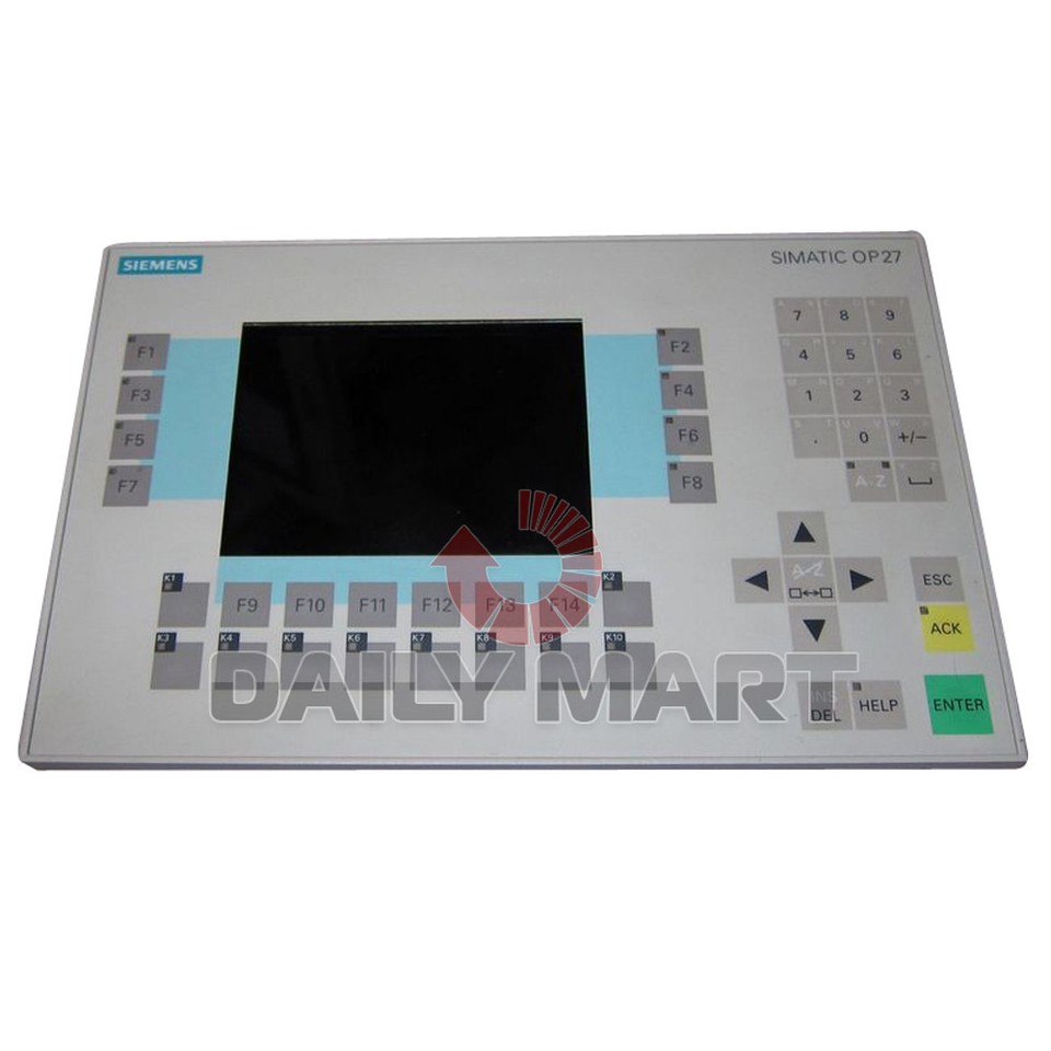 SIEMENS NEW OP27 6AV3 627-1JK00-0AX0 PLC Operator Face HMI Touch Screen ...