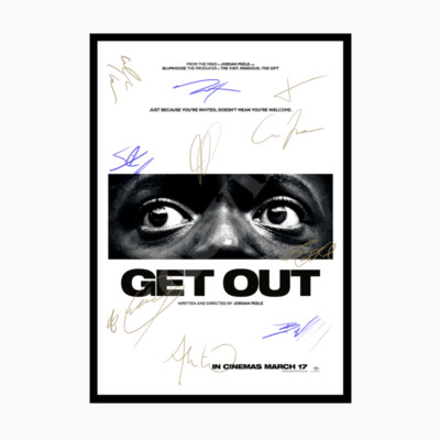 GET OUT FILM FULL CAST SIGNED AUTOGRAPH POSTER PRINT A5 A4 | eBay UK