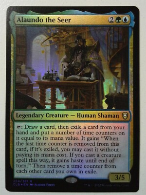 Alaundo the Seer *FOIL Rare* Magic MtG x1 CLB Baldur's Gate | eBay