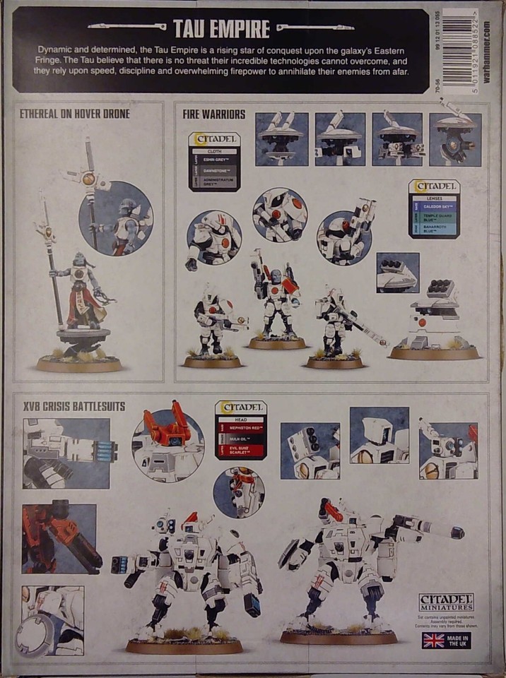 WARHAMMER 40K: TAU EMPIRE START COLLECTING BOX (CIT 70-56) | eBay