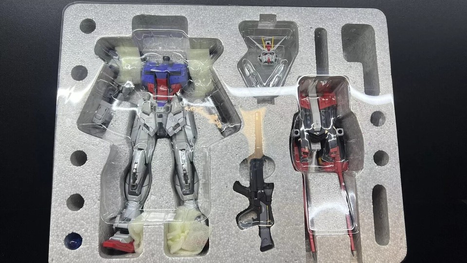 MoShow 1:72 Aile Mecha Warrior Metal Build Aile Strike Gundam Pre Build ...