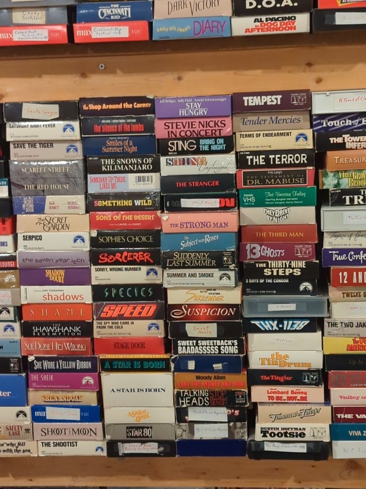 VHS Tape Lot: You Pick Any 5 for $35! Updated 2-15-2026. 570+ Titles ...