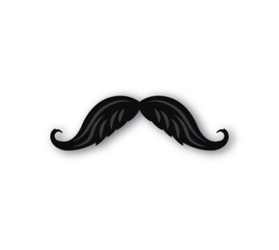 Mustache Decal Vinyl Die Cut Sticker - Stache Indoor Outdoor Vinyl ...
