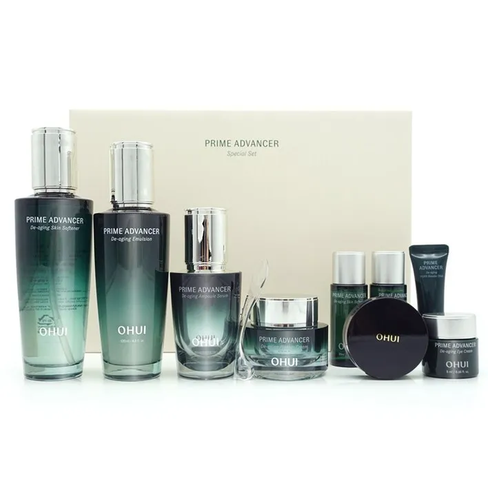 OHUI Prime Advancer Set (Toner/Emulsion/Cream+ kits)/Anti-aging/Deage/O ...