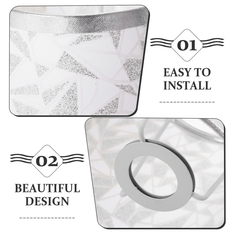 Modern Fabric Lamp Shade Fabric Lamp Shade Table Lamp Cover Table Light ...