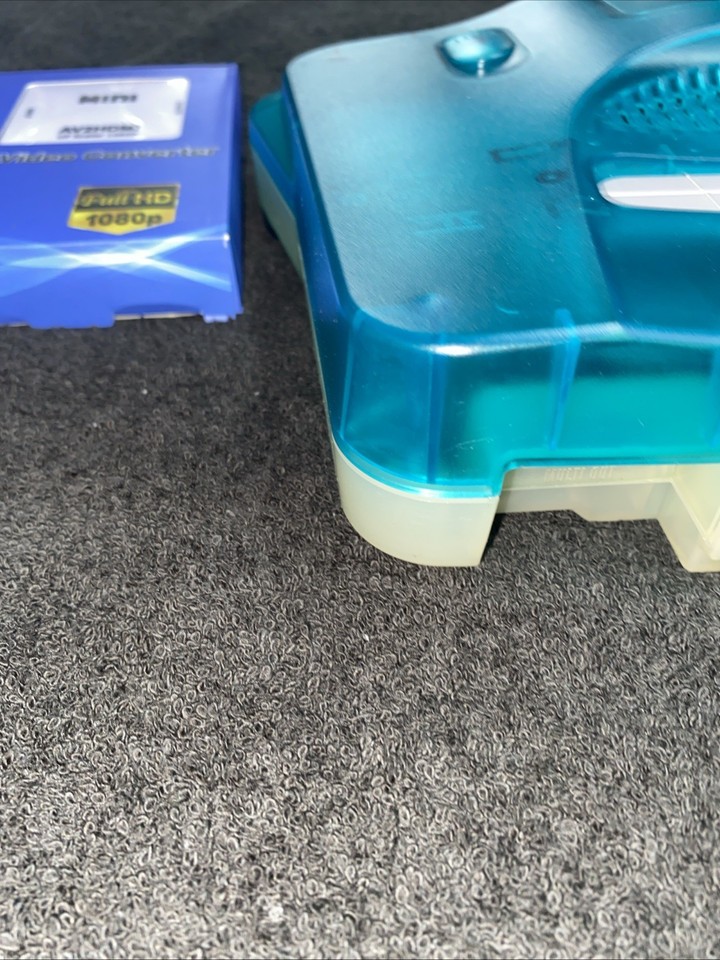 Nintendo 64 N64 Ice Blue Clear Funtasic Console Region Free Mod Plays ...