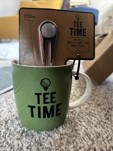 Tee Time Mug with Multi Function Golf Tool | eBay