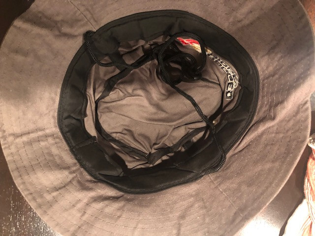 RUGGED RIDGE BUCKET HAT WITH CHIN STRAP TIE | eBay