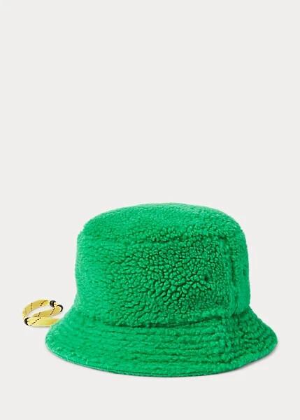 NWT Polo Ralph Lauren Men's Polo Sport Fleece Bucket Hat Green Size S/M ...