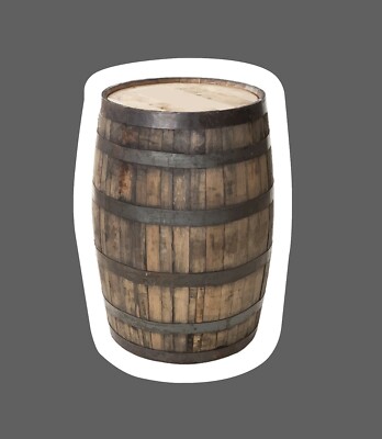 Bourbon Barrel Sticker Whisky Whiskey Realistic Gift Waterproof NEW | eBay
