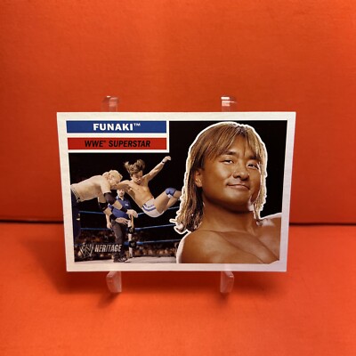 2005 Topps WWE Heritage Funaki #39 VG🦄 | eBay