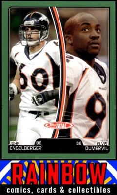 2007 Topps Total #388 John Engelberger/Elvis Dumervil Denver Broncos | eBay