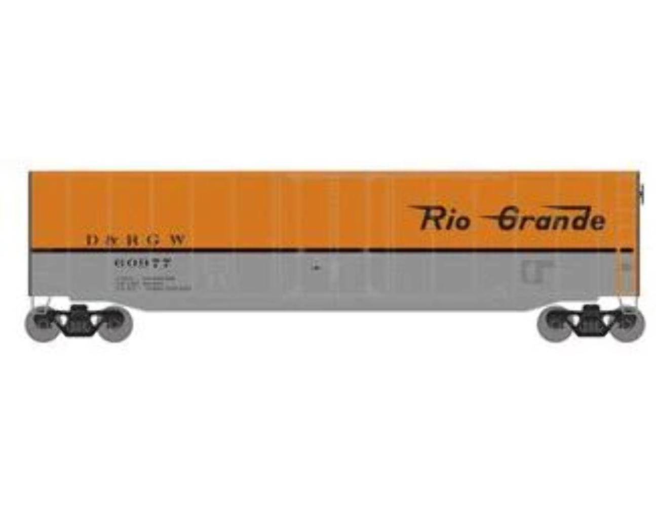 Roundhouse 1139 HO Scale 50' Plug Door Boxcar Denver & Rio Grande ...