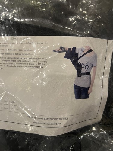Optima OM-60 Shoulder Support Arm Abduction System Universal Brace ...