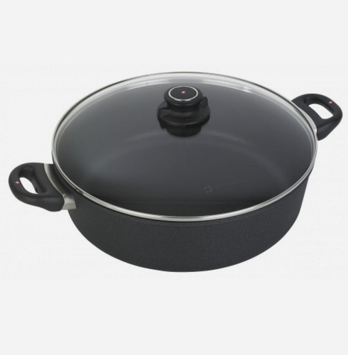 Swiss Diamond Classic HD Nonstick Braiser with Lid 28cm Brand New 5L ...