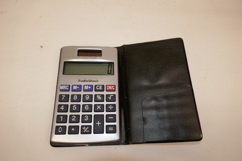 Vintage Radio Shack 65-401 Solar Power Calculator - With Case - Tested ...