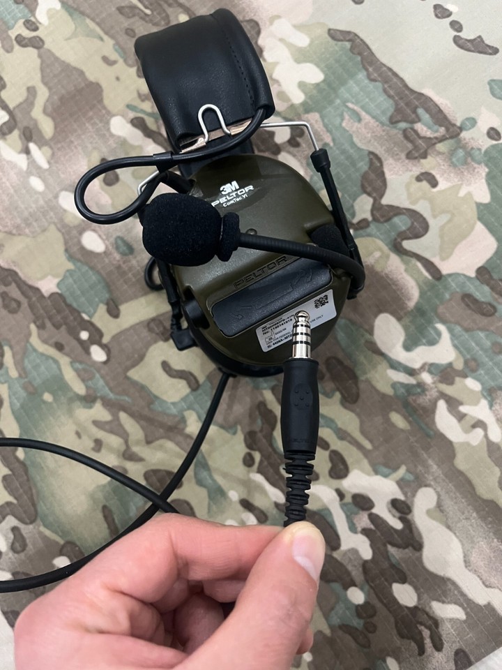 026Airsoft 3M Peltor ComTac VI Headset - OD | eBay
