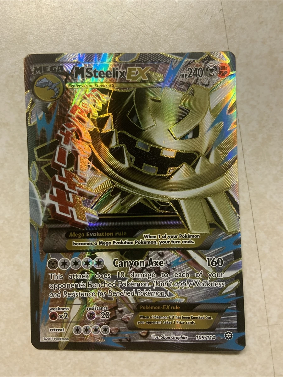 Pokemon Mega Steelix Card
