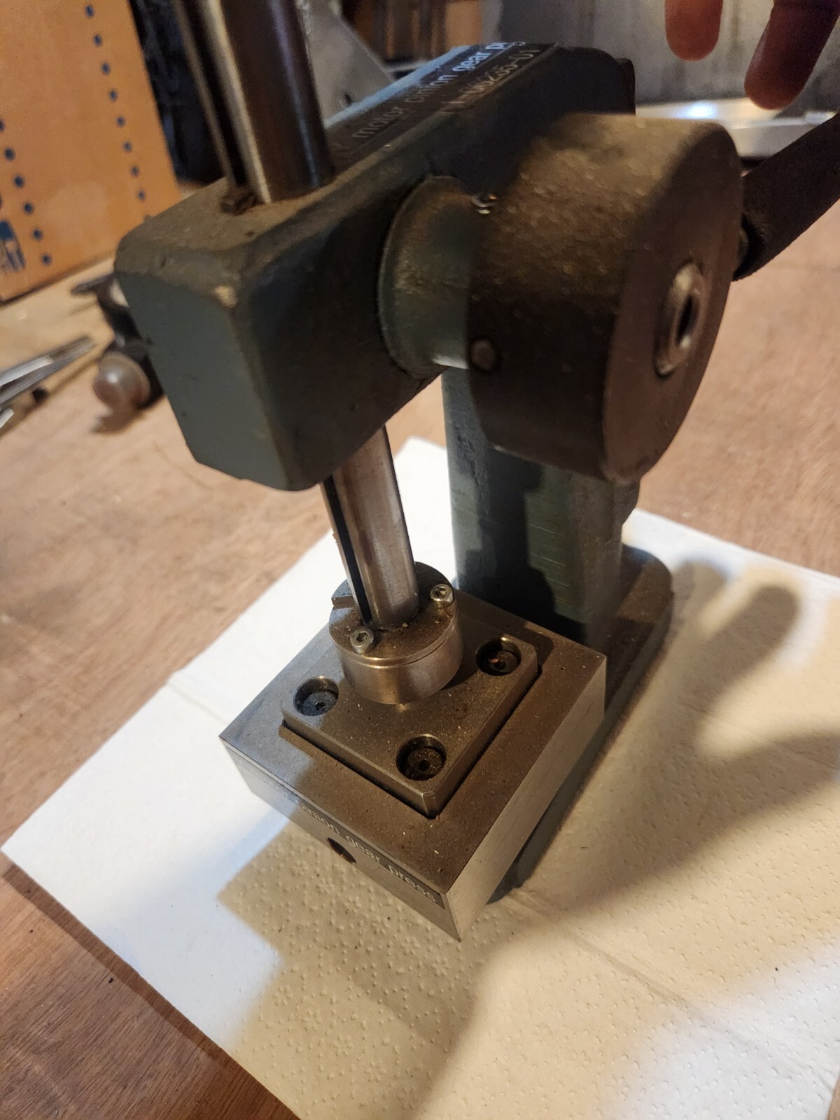 Lever Press with Die set USA 1/2 ton Janesville tool ILP-500 Precision ...