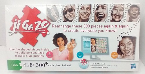 Unique Custom Puzzles Jigazo Puzzle 300 pieces w/ CD ROM Sealed | eBay