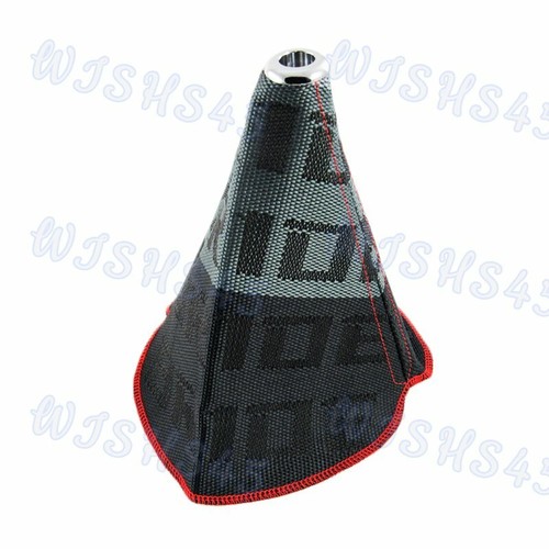 Racing Hyper Fabric shift knob Shifter Boot Cover MT/AT JDM Bride ...