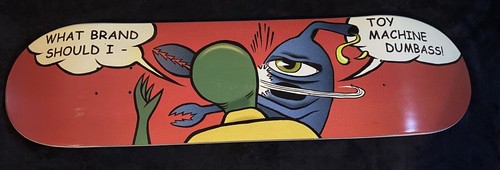 Toy Machine Slap Upside the Head Skateboard 7.0 Deck Small scuff ...