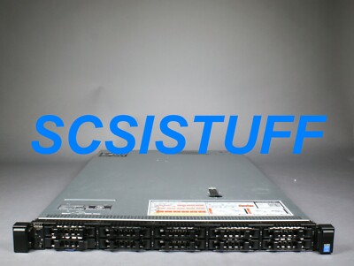DELL PowerEdge R630 2x E5-2667v4 3.2GHz 8 Core 64GB 1x 400GB SSD H730 ...