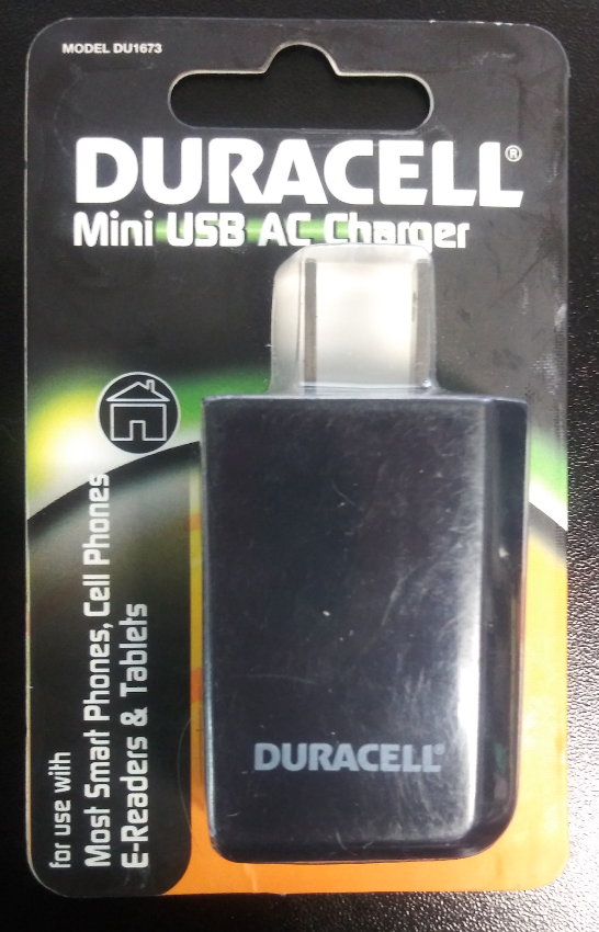Duracell DU1673 Mini USB AC Charger - Black for sale online | eBay