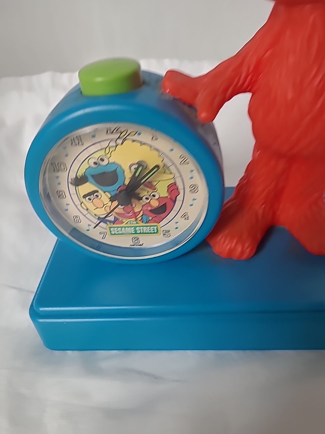 Elmo sesame street alarm clock tested working fantasma clean musical