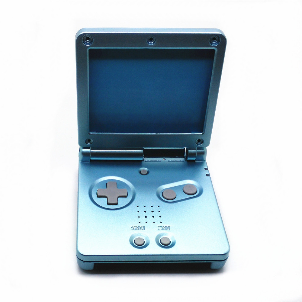 Light Blue Housing Shell Case for GBA SP Gameboy Advance-Colors Buttons ...