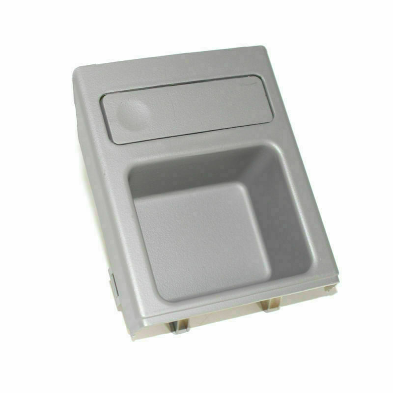 FRONT CENTER Gray CONSOLE STORING COIN HOLDER for BMW E46 99-06 ...