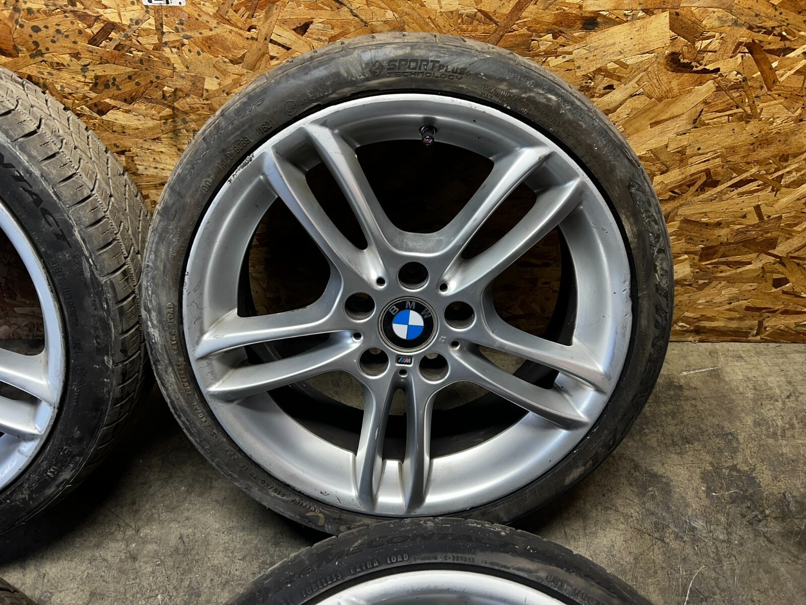2008-2013 BMW E82 E88 STYLE 261 18" Wheels Rims Staggered w/ Tires Set ...