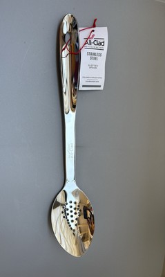 All-Clad Stainless Steel Slotted Spoon Kitchen Tool, 13-Inch New With ...